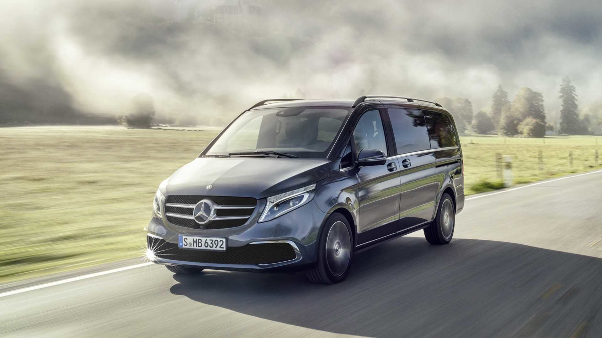 Mercedes-Benz V-Class Facelift Revealed - CarSaar